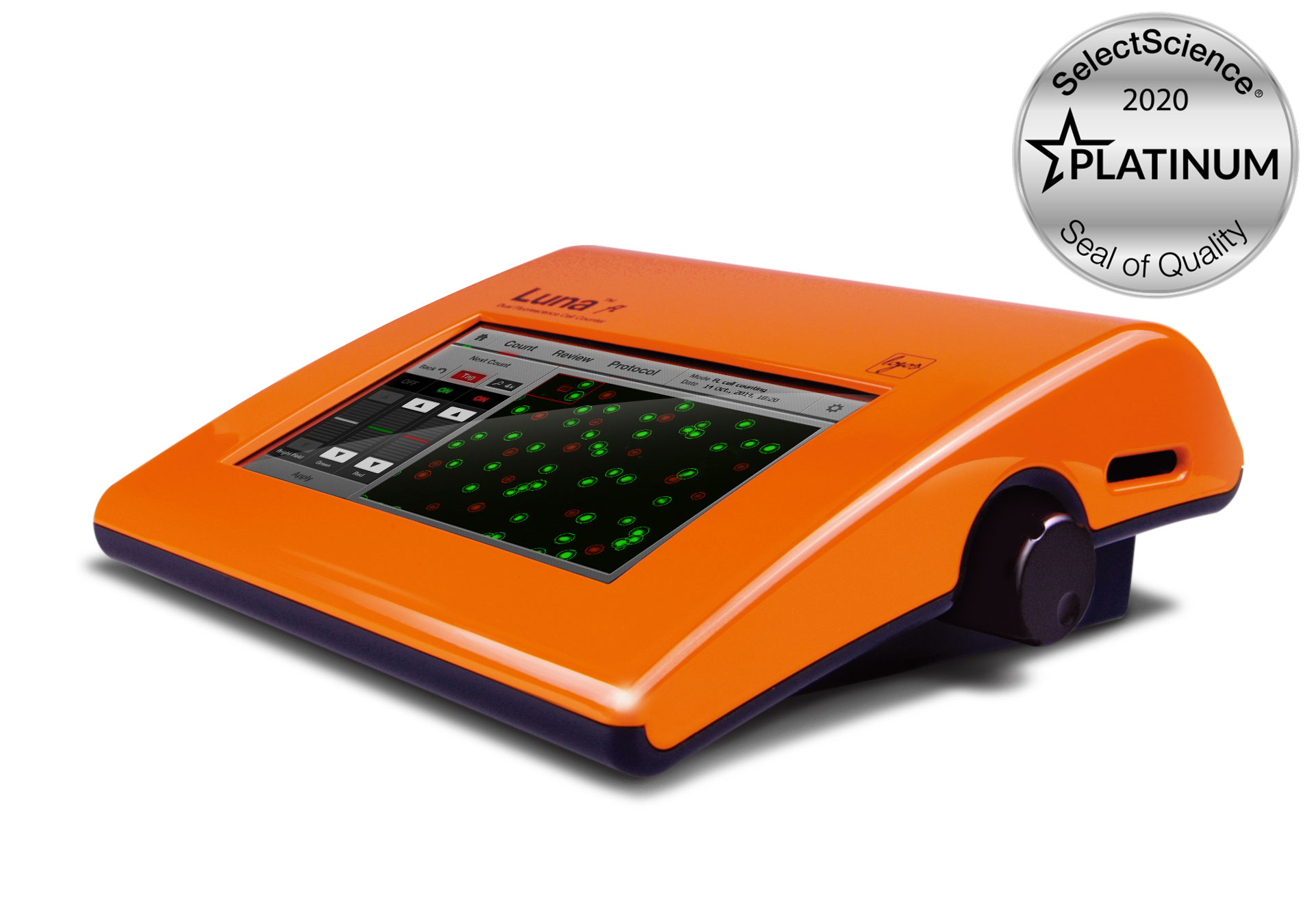 LUNA-FL™ Dual Fluorescence Cell Counter